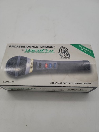 Vocopro Mark-19 Microphone With Key Control Remote | eBay