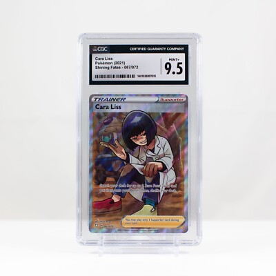 Pokémon Cara Liss #067 Shining Fates Full Art Trainer CGC 9.5 | eBay