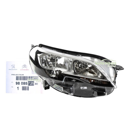 PHARE OPTIQUE PROJECTEUR AVANT DROIT 9808572580 PEUGEOT EXPERT 3 III ...