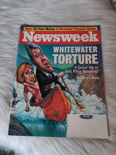 Newsweek Magazine March 14, 1994 Whitewater Torture Clintons | Personal ...