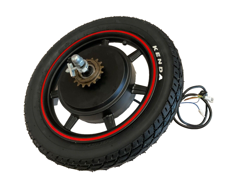 Entire Rear wheel Motor assembly for Sailnovo 14" folding electric YI ...
