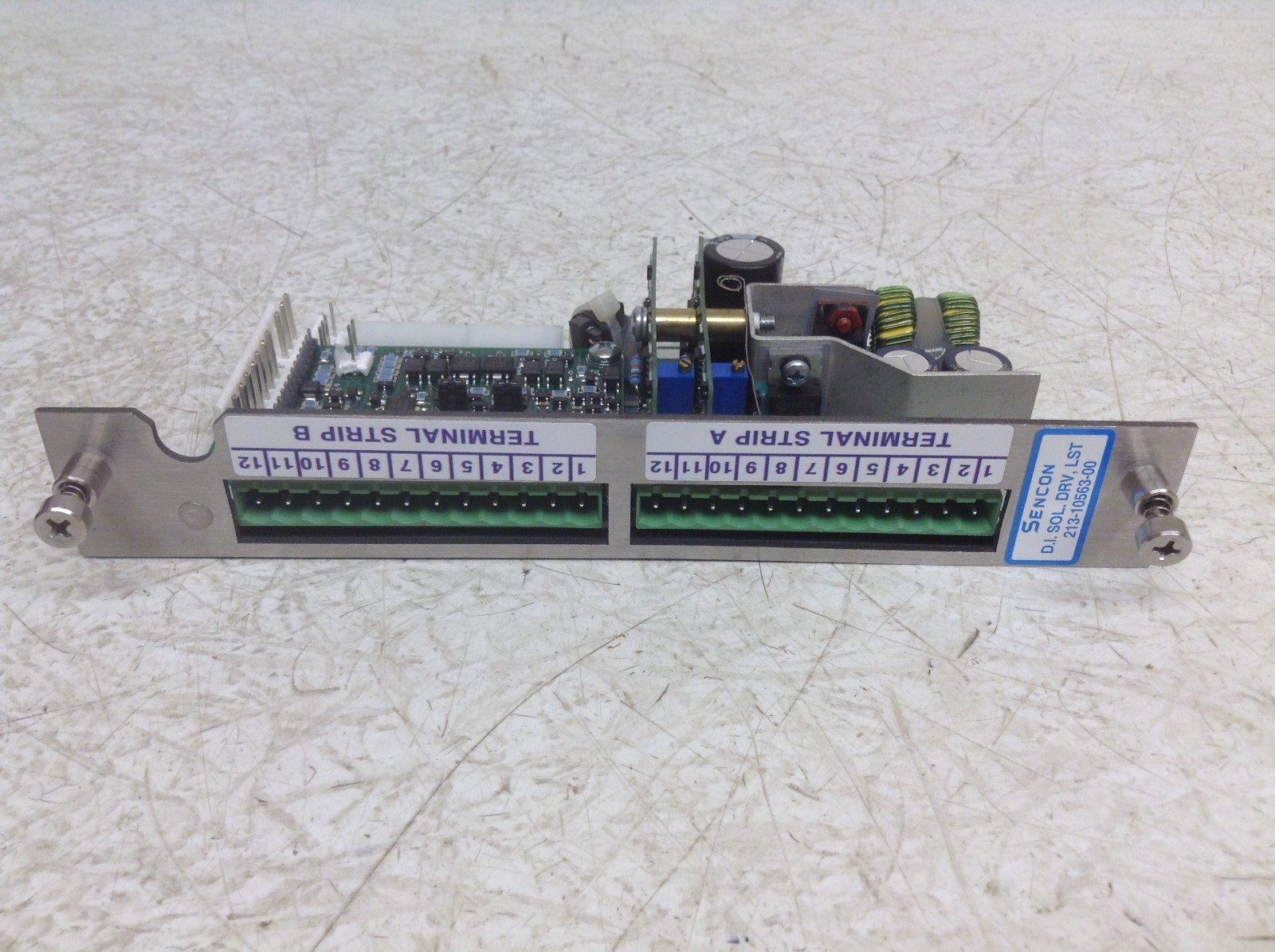 Sencon 213-10563-00 D.I. Sol. Drv. LST 131056300 011526-031 MFG0011587 ...