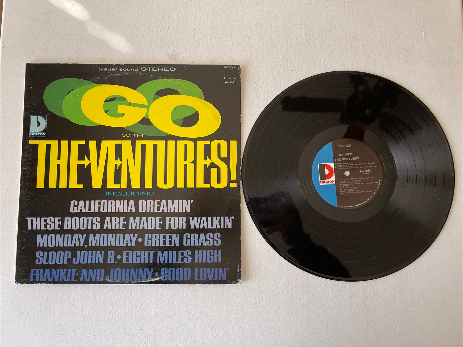 The Ventures Go With The Ventures Vinyl LP Record Album BLP-2045 | eBay