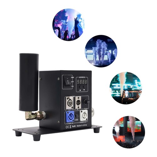 C02 Jet Machine DJ Club Effect DMX Co2 Party Cannon Fogger Smoke ...