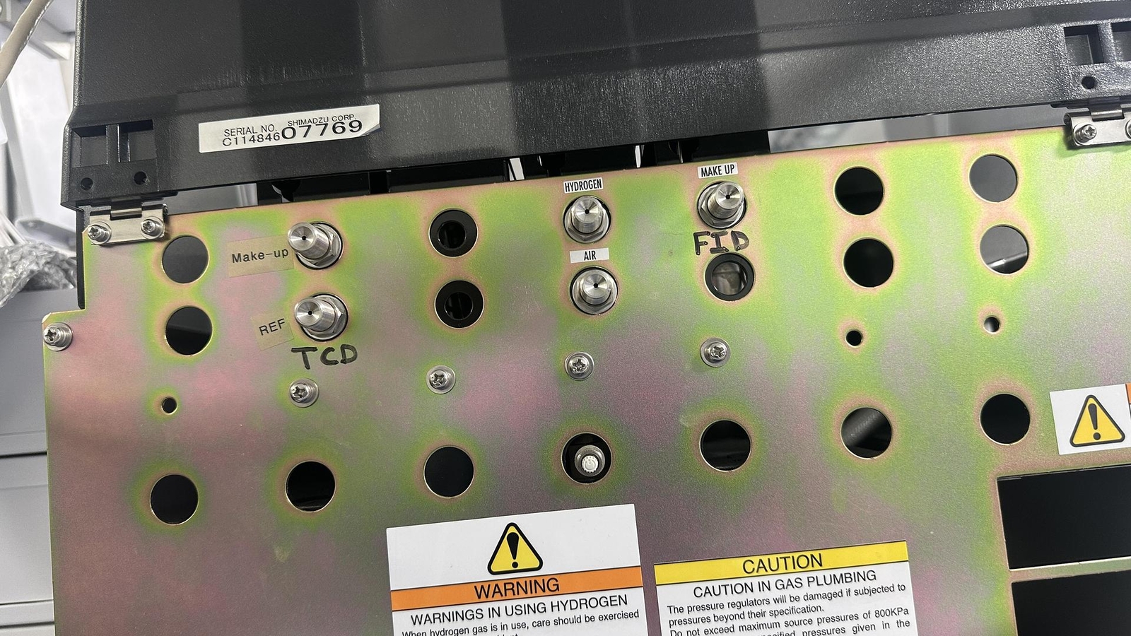 Shimadzu GC-2014 with AOC-5000 Autosampler | eBay