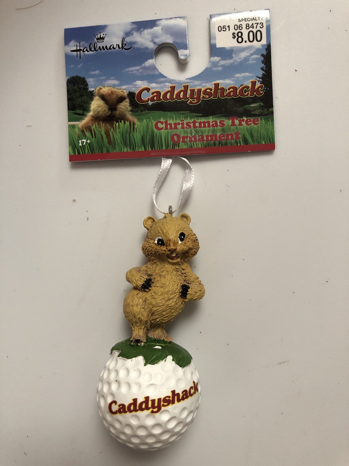 Caddyshack Gopher on Golf Ball Holiday Hallmark Christmas Tree Ornament ...