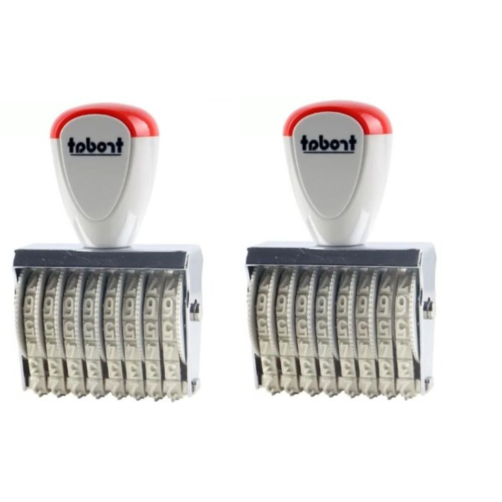 Changeable Number Stamp 8 Digit Number Business Stamps Roller Stamps ...