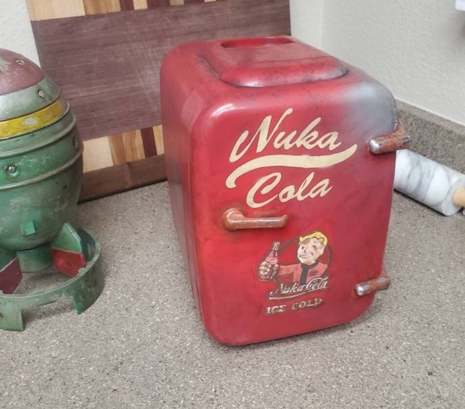 Nuka Cola Mini Fridge Fallout | eBay