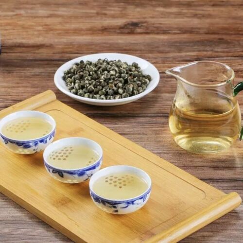 Organic Jasmine Green Tea Dragon Ball Tea Chinese Loose Leaf 100g/3.5oz ...