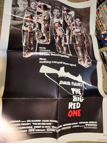 1980 THE BIG RED ONE vintage movie poster LEE MARVIN MARK HAMILL | eBay UK