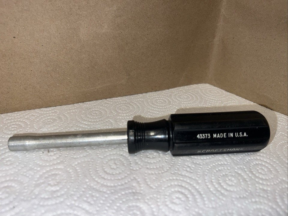 Vintage Craftsman 43373 1/4" Magnetic Bit Handle Screwdriver Made In ...