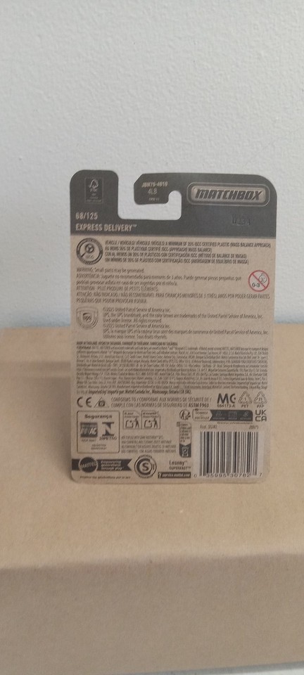 2025 MATCHBOX BROWN UPS EXPRESS DELIVERY # 68/125 BRAND NEW GREAT ...
