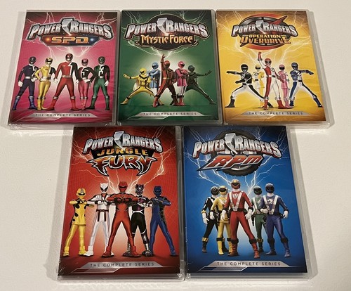 Power Rangers Seasons 13-17; 13 14 15 16 17 SPD RPM Mystic Jungle ...