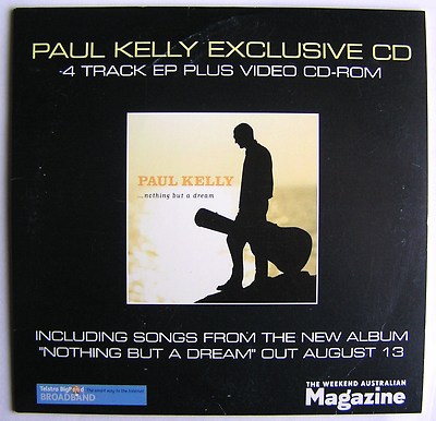 PAUL KELLY EXCLUSIVE CD 4 TRACK EP PLUS VIDEO CD-ROM | eBay Australia
