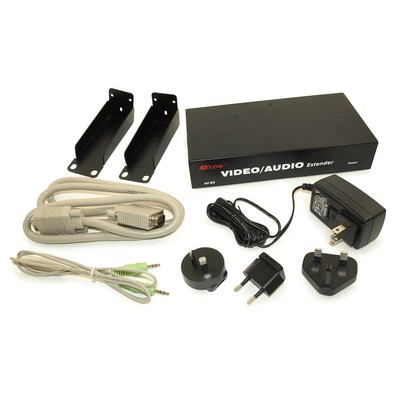 8 Port VGA Video/Audio Splitter/DISTRIBUTION Hub via CAT5/RJ45 up to ...