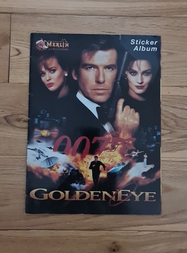 Merlin Collection Sticker Album James Bond 007 Goldeneye VGC | eBay UK