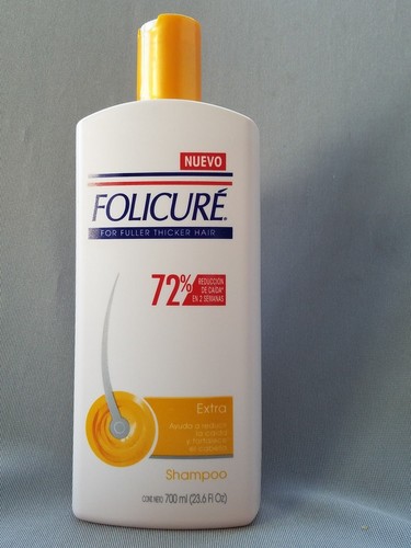 FOLICURE Shampoo " Extra " for FullerThicker Hair, 23.6 fl oz. 72% Less ...