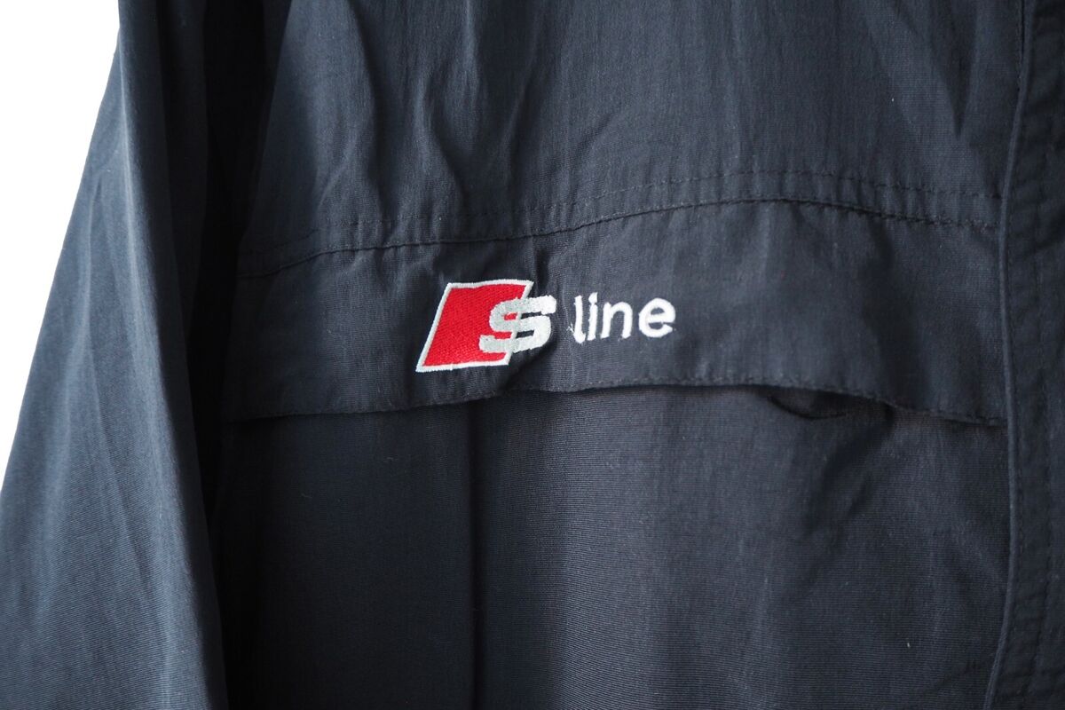 Vintage AUDI S-Line Jacket 90s Full Zip Size XL/XXL racing Vintage AUDI S-Line Jacket 90s Full Zip Size XL/XXL racing