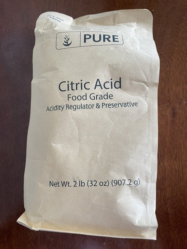 100% Pure Citric Acid, Food Grade, Fine Grain, 2 Lb (907 G) | eBay