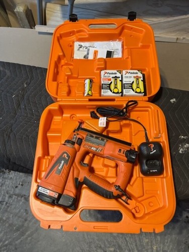 Paslode IM250S-Li 16-Gauge Straight Cordless Finish Nailer, Orange ...