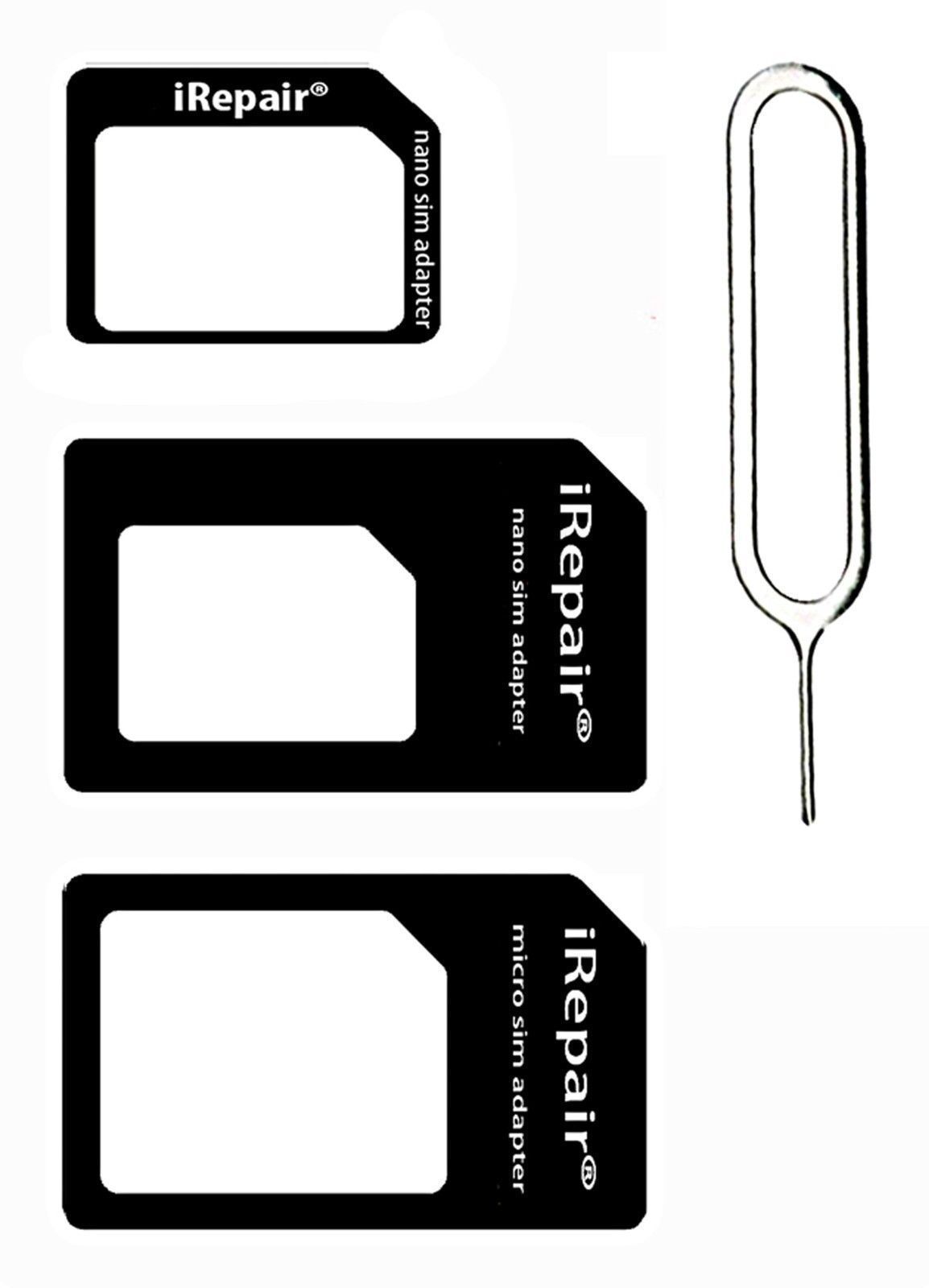 MULTI NANO SIM KARTEN ADAPTER MICRO SIMADAPTER FÜR SIM KARTE D2 XTRA ...