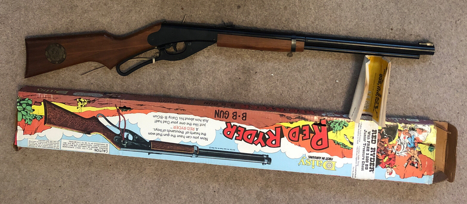 EUC Daisy Red Ryder BB Gun Model 1938B In Original Box W/manual | eBay