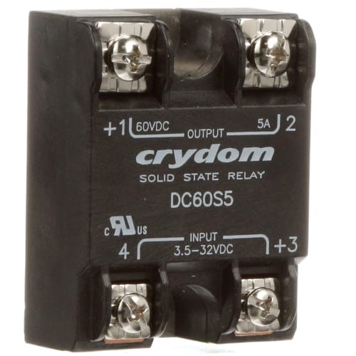 1PC Crydom Inc DC60S5 Relay, 3.5 to 32 VDC, Solid State, 0.02 to 5, 10 ...