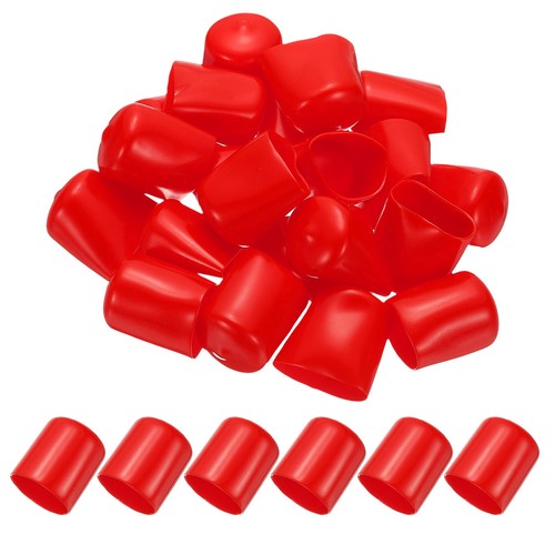 23mm ID Rubber End Caps, 35 PCS Rubber Caps High Temp Rubber Tips Screw ...