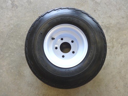 18.5X8.50-8 Deestone D268 Trailer Tire 6 ply rated on 5 Hole Wheel 18 ...