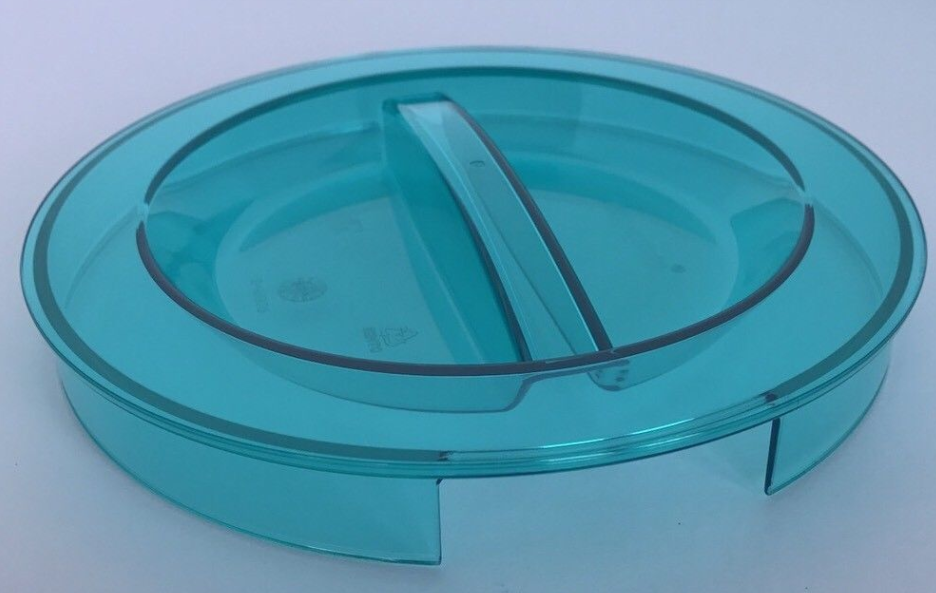 Tupperware Light Reflecting Ice Prisms 2qt Pitcher & Seal Aqua Blue ...