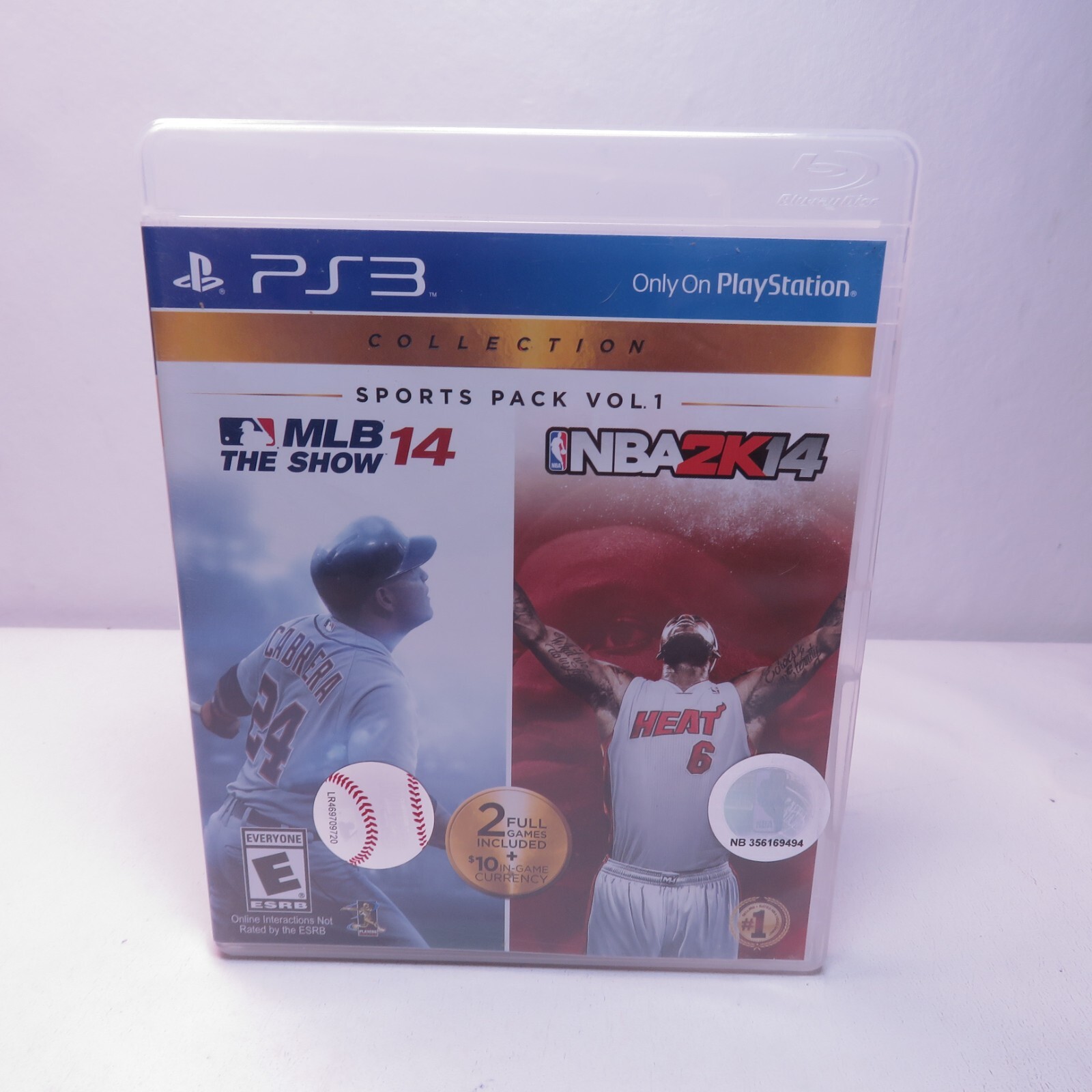 PS3 Sports Pack Vol. 1: MLB 14: The Show/ NBA 2K14 And MLB 14 The Show ...