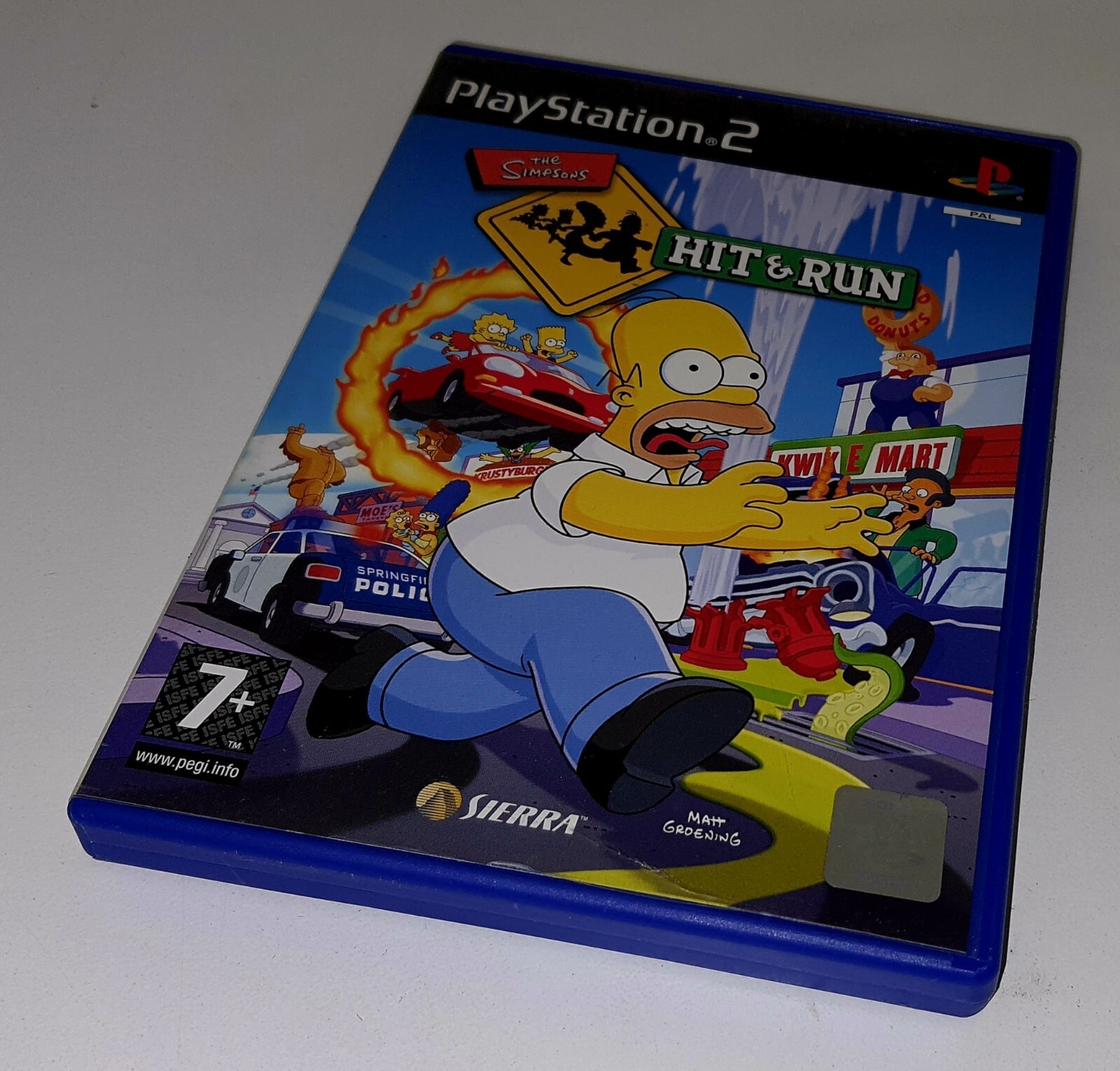 The Simpsons: Hit & Run (PlayStation 2, 2003) - PS2 PAL - Complete ...