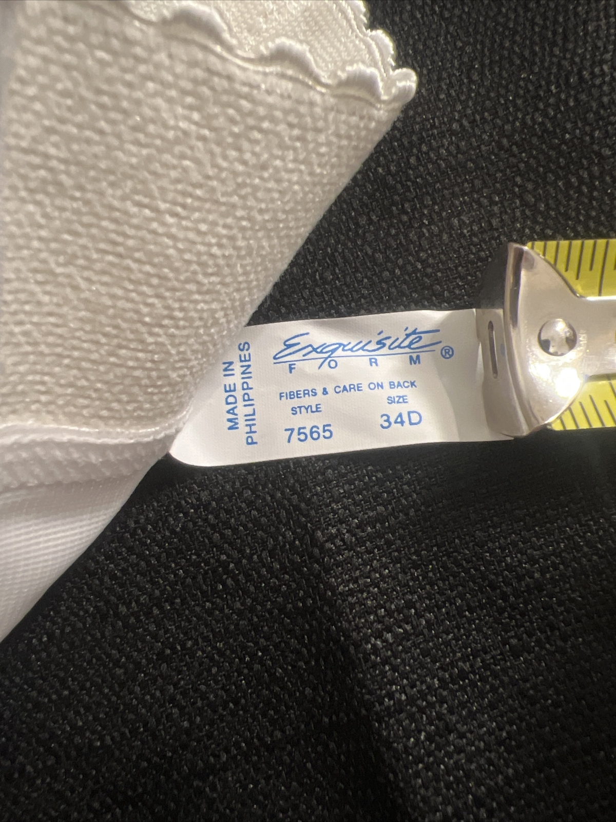 VINTAGE EXQUISITE FORM FULLY BRA/GIRDLE CORSET WHITE 34D | eBay