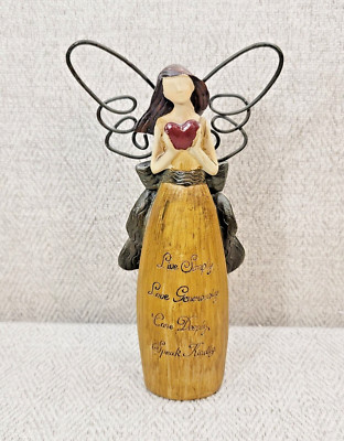 Inspirational Angel Statue Resin Live Simply Love Generously Care ...