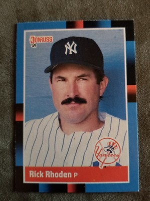 Rick Rhoden - New York Yankees #128 Donruss 1988 | eBay