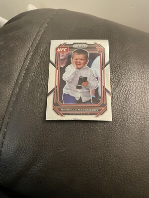 2023 Panini Prizm UFC Hasbulla Magomedov Rookie Card RC #200 Chrome ...