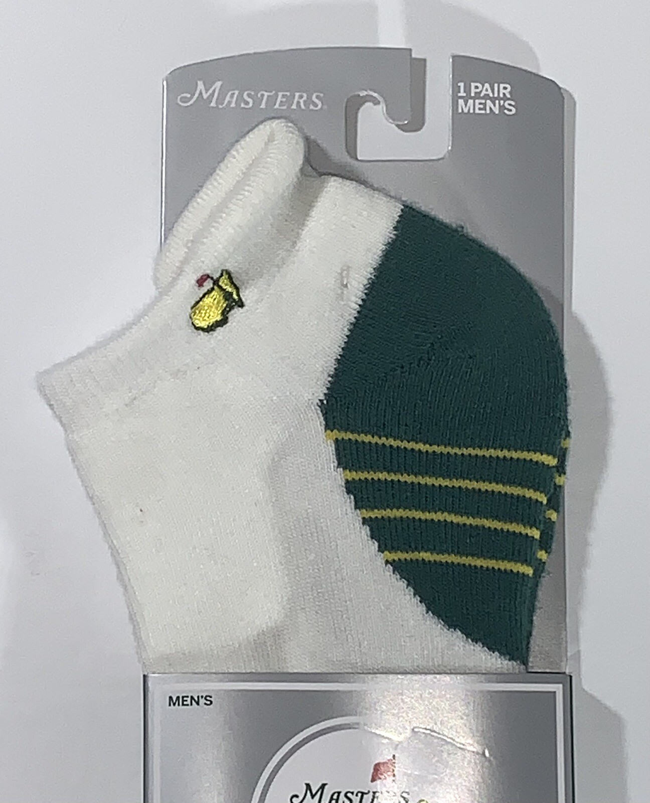 Masters golf Mens Socks Foot Joy performance green & white Augusta ...