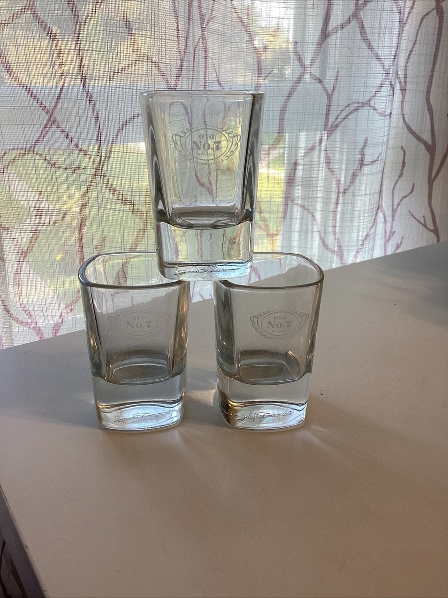 Tall Square Shot Glasses