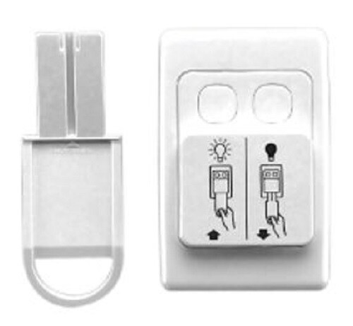 Clipsal 2000-SERIES KEY TAG SWITCH 4x20A 250V AC Circuits, Vertical ...