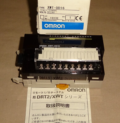 Omron XWT-0D16 Remote Terminal XWT0D16 24VDC NEW | eBay