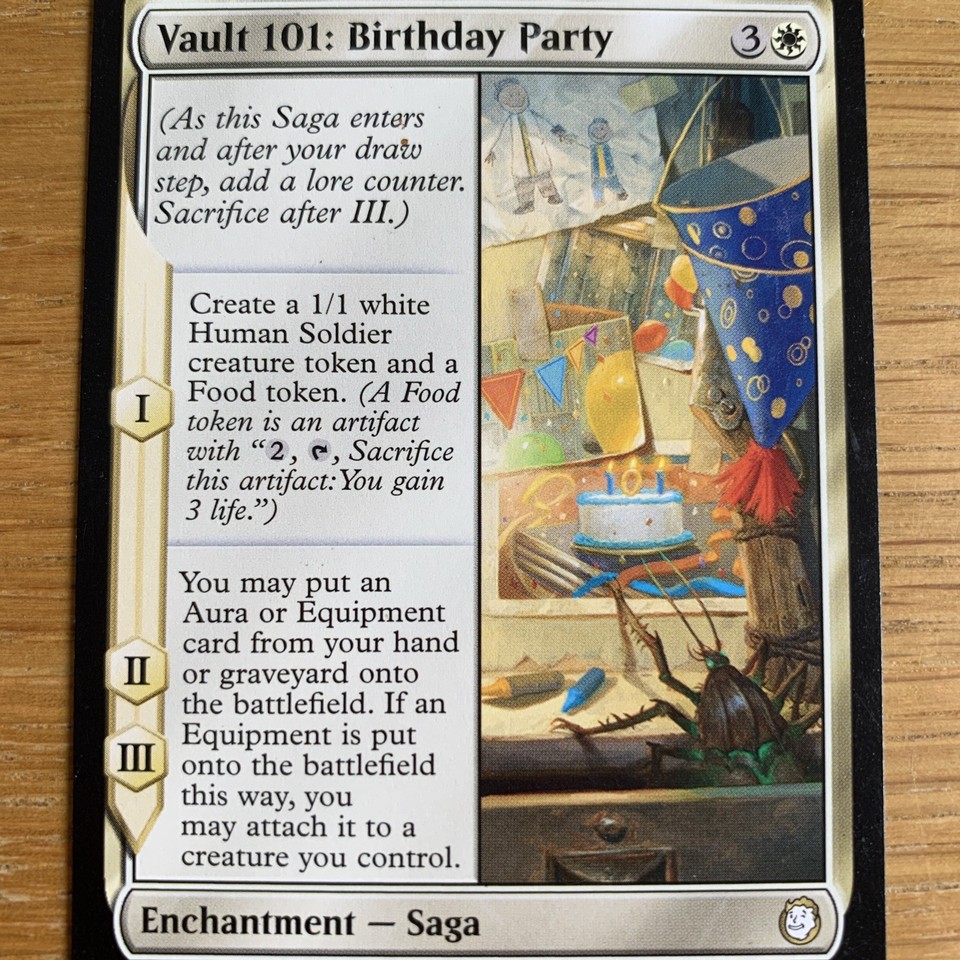 MTG Vault 101: Birthday Party [Fallout] Near Mint Rare Magic The ...