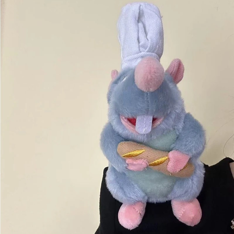 NEW Disney Parks Chef Remy Magnetic Shoulder Pal Plush Doll Ratatouille ...