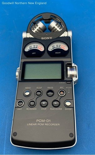 Sony PCM-D1 2-Channel Portable Flash Memory Audio Linear PCM Recorder ...