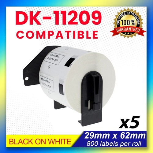 5x Compatible Address Label for Brother DK-11209 QL-550 QL-570 QL800 ...
