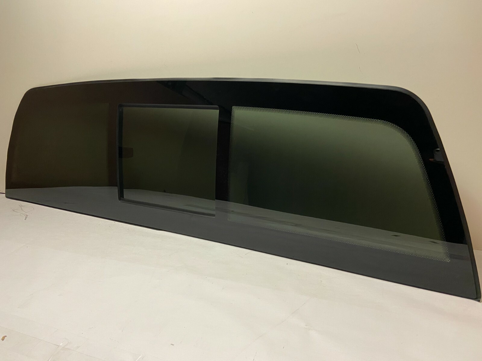Fit: 2007-2021 Toyota Tundra Rear Back Glass POWER Sliding Window w ...