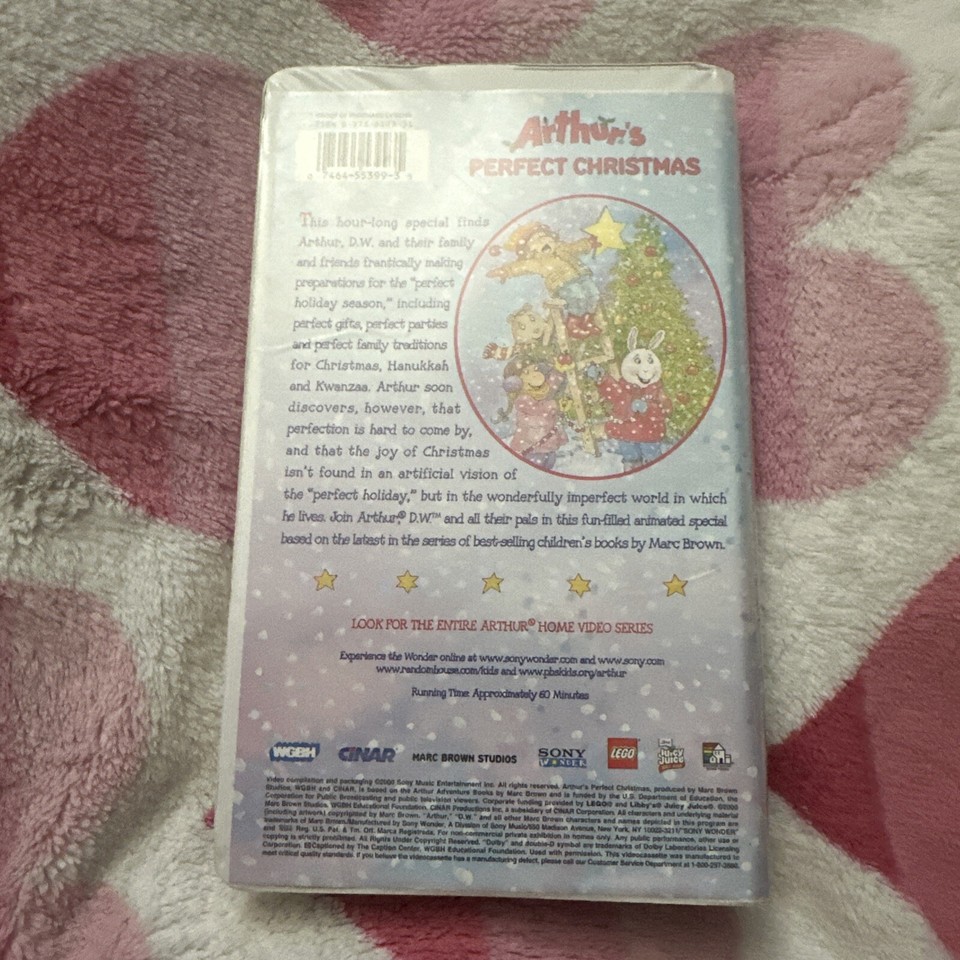 Arthur - Arthur's Perfect Christmas (VHS, 2000) 74645539935 | eBay