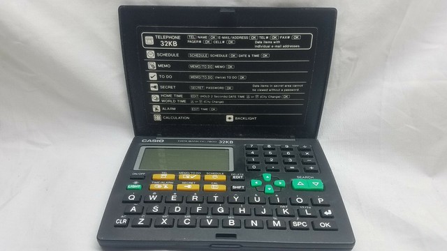 Casio Data Bank Dc-7800 32kb Electronic Organizer for sale online | eBay