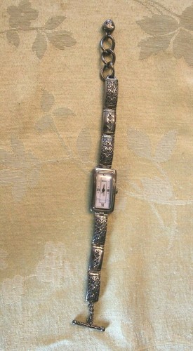 Brighton Aspen Watch Bracelet Toggle Clasp Gold Silver | eBay
