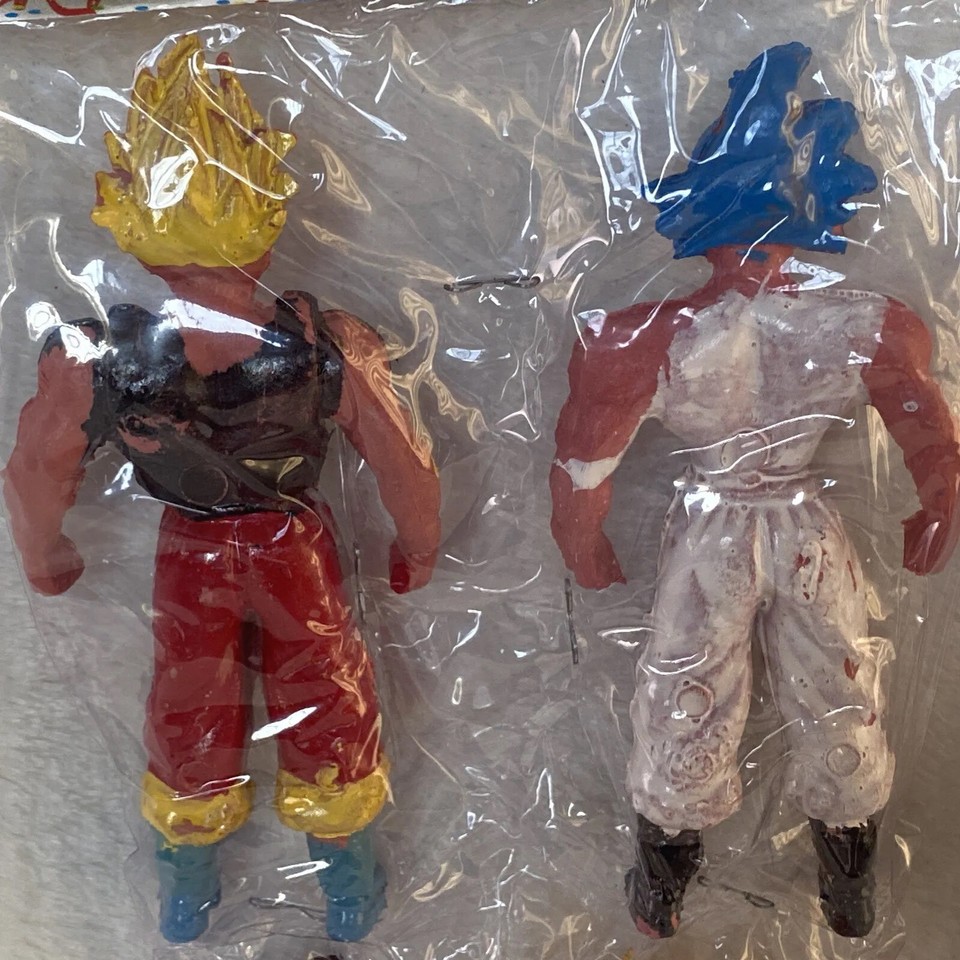 Dragon Ball Z Mexican Figures 5” pack of 4 bootleg figures New | eBay