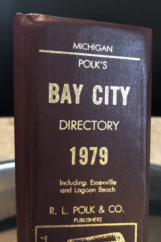 1979 BAY CITY, MICHIGAN Polk Business Directory TELEPHONE ADVERTISING ...